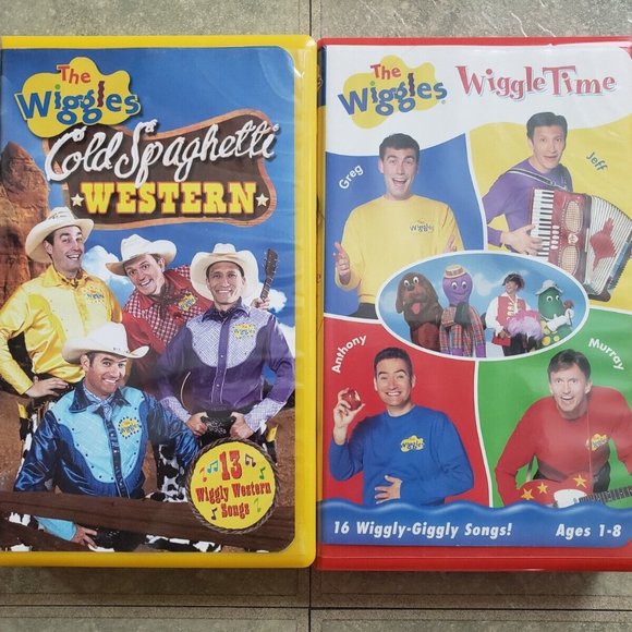 Media | The Wiggles Vhs Tapes Cold Spaghetti Western Wiggle Time Songs ...